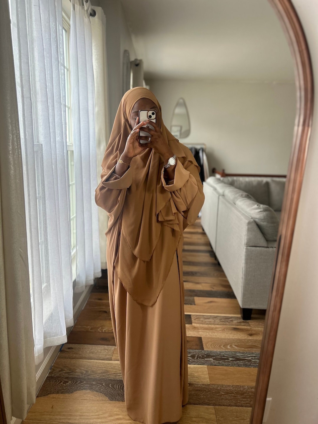 Khimar Set, Dubai Abaya, 3 Layer Khimar ,abayas, Abaya Set, Muslim ...