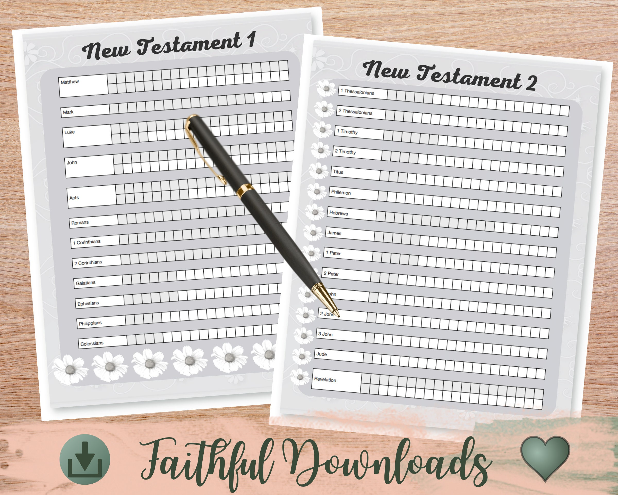 Bible Study Tracker Goodnotes Planner Devotional Planner Bible Reading ...