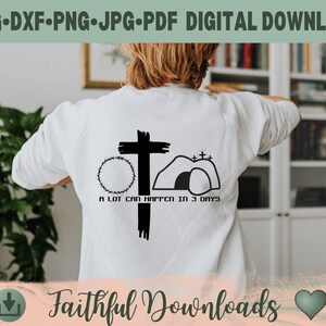 Christian Easter Bundle Designs | Easter Bible Verse SVG Bundle ...