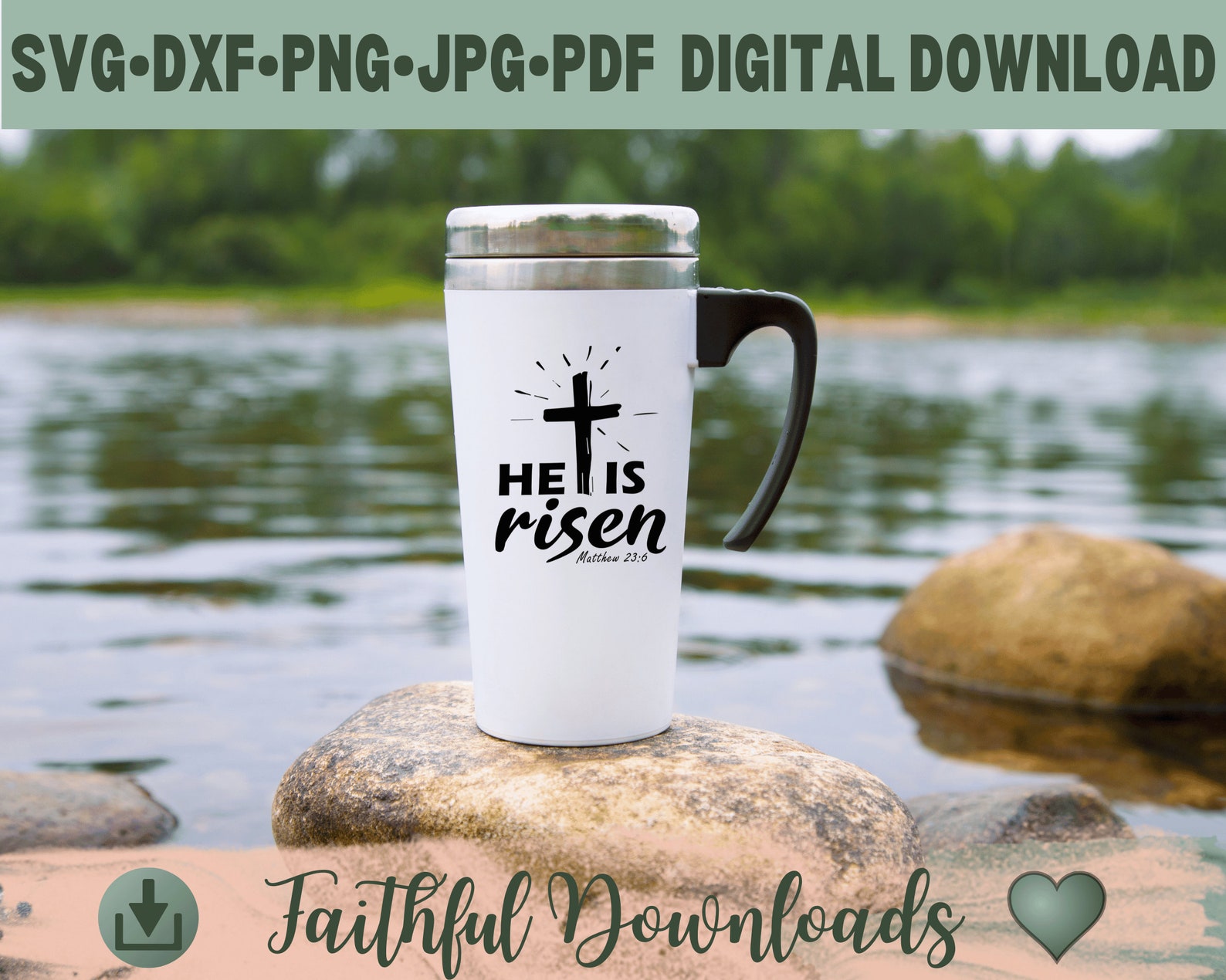 Christian Easter Bundle Designs | Easter Bible Verse SVG Bundle ...