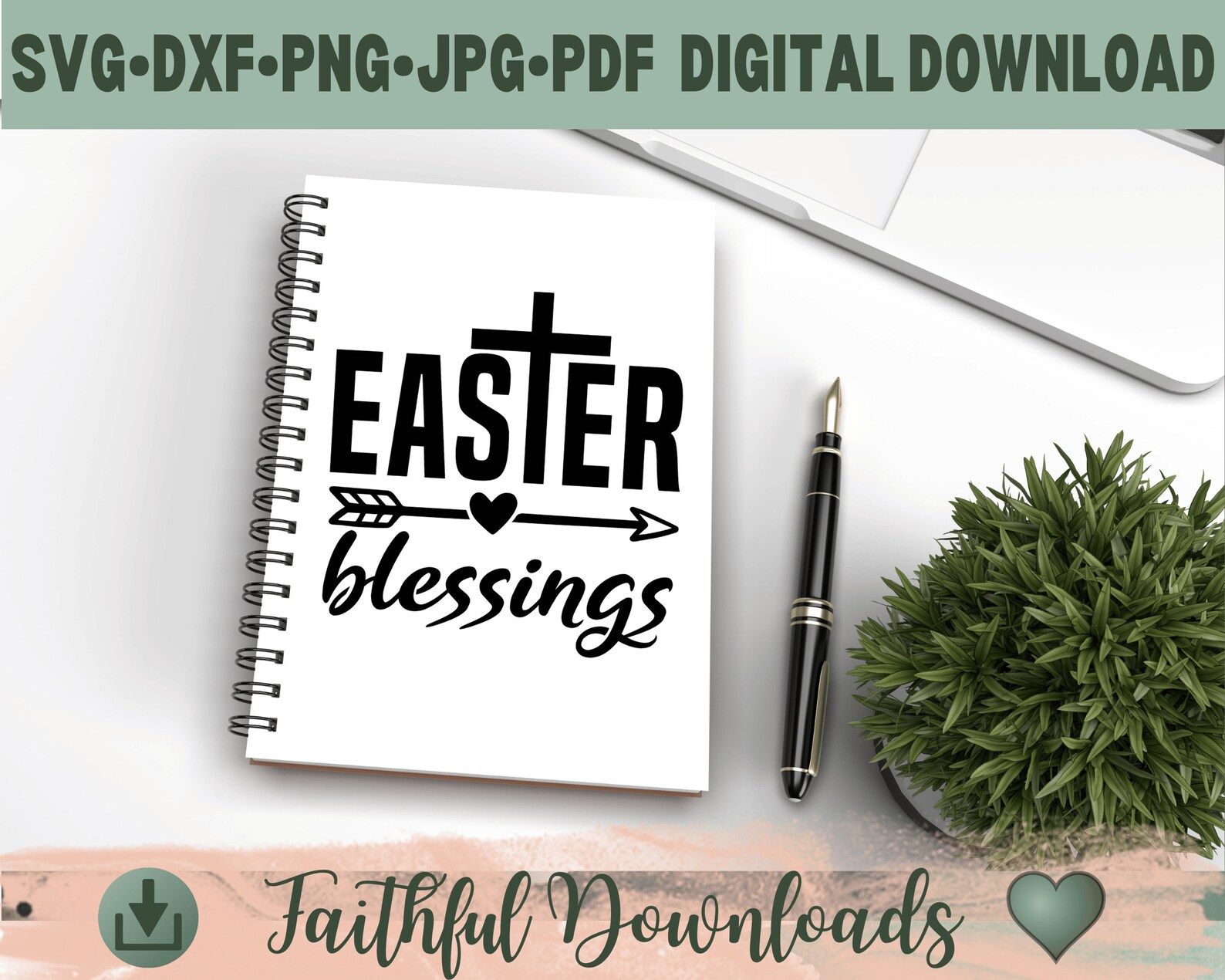 Christian Easter Bundle Designs Easter Bible Verse SVG Bundle Easter ...