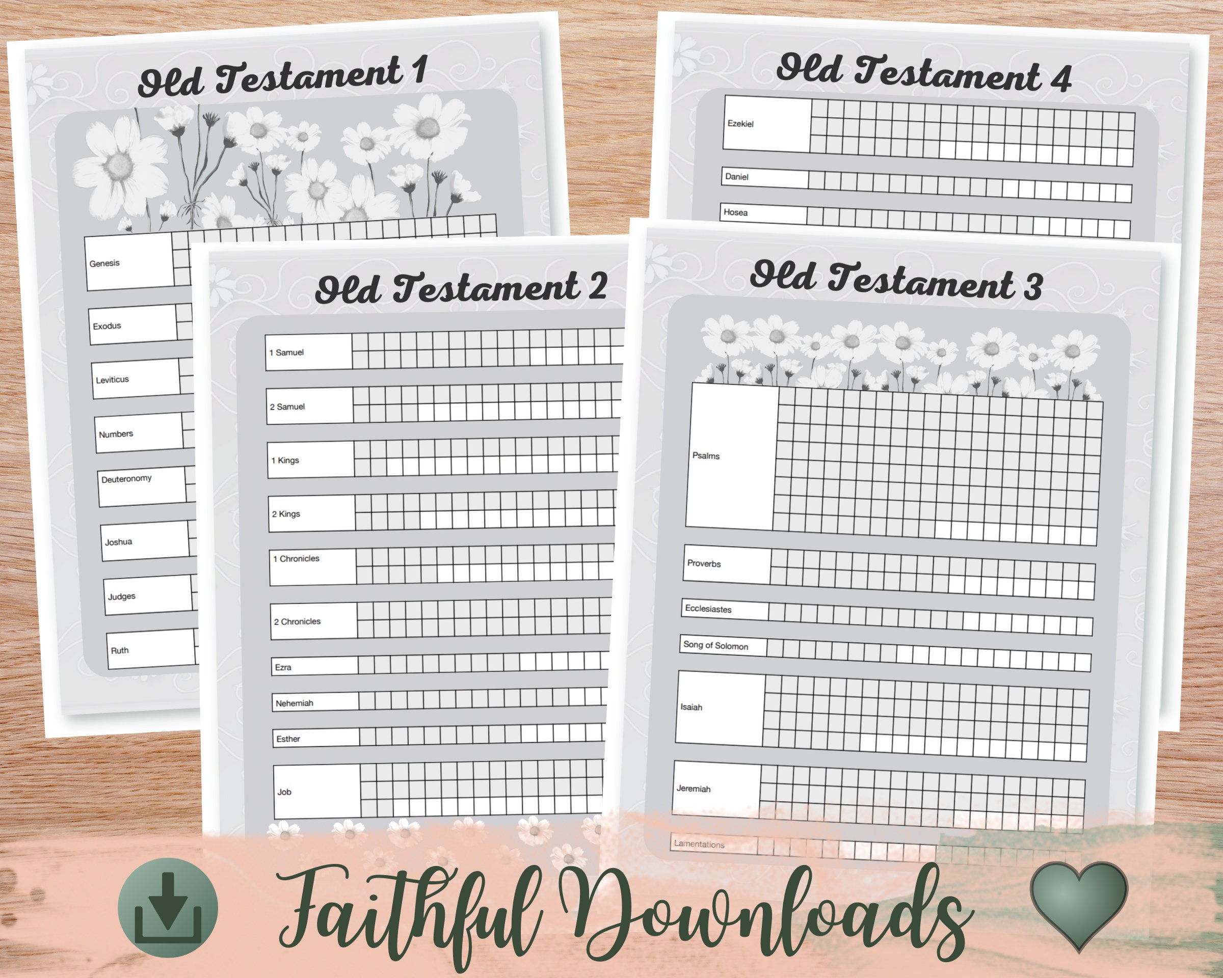 Bible Study Tracker Goodnotes Planner Devotional Planner Bible Reading ...