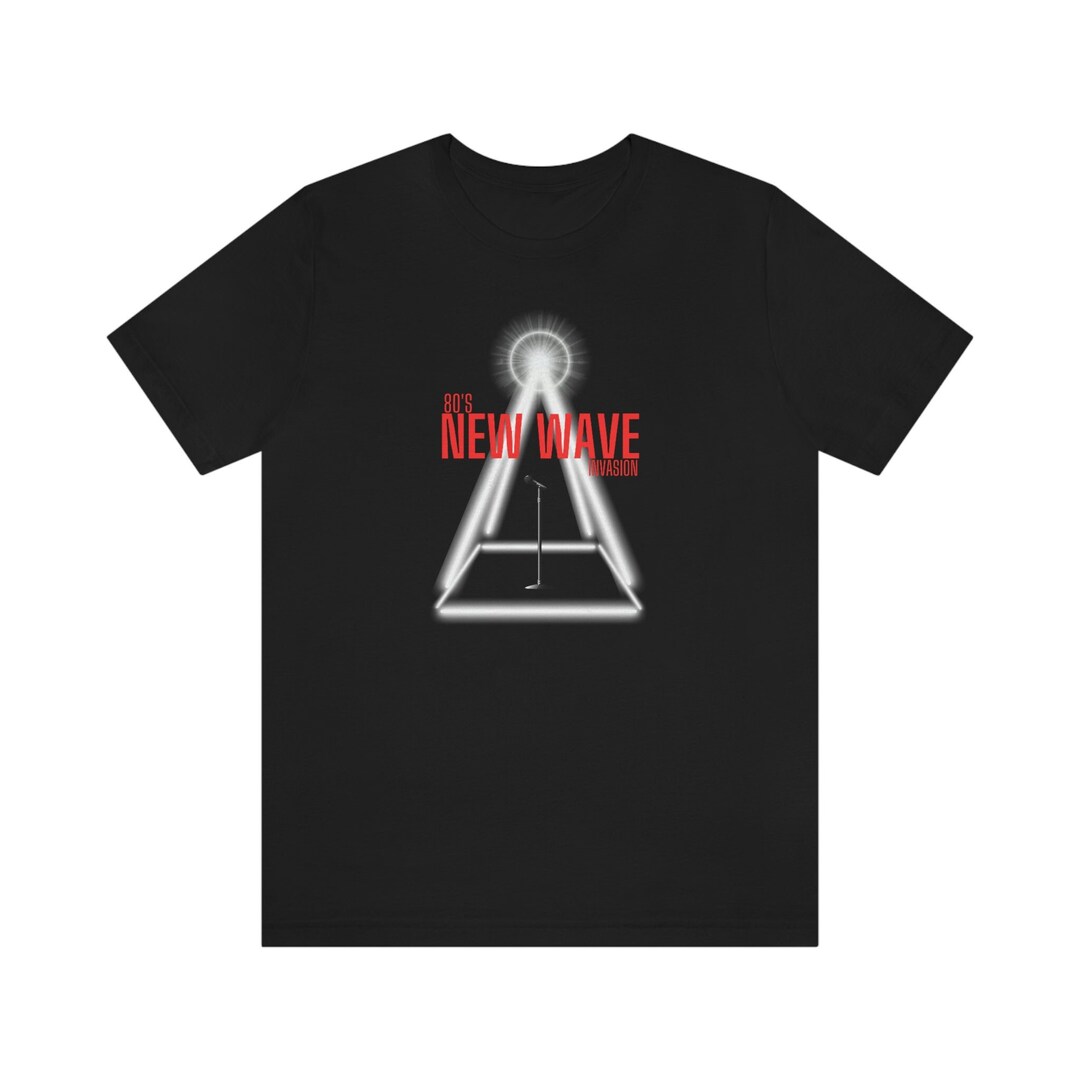 80's New Wave Invasion T Shirt 80s T-shirt Retro Shirt 80's Fashion ...