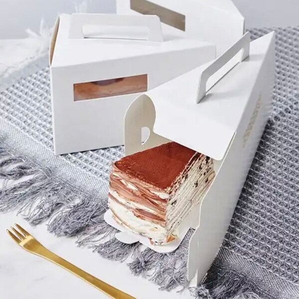 Cake Slice Box - Etsy