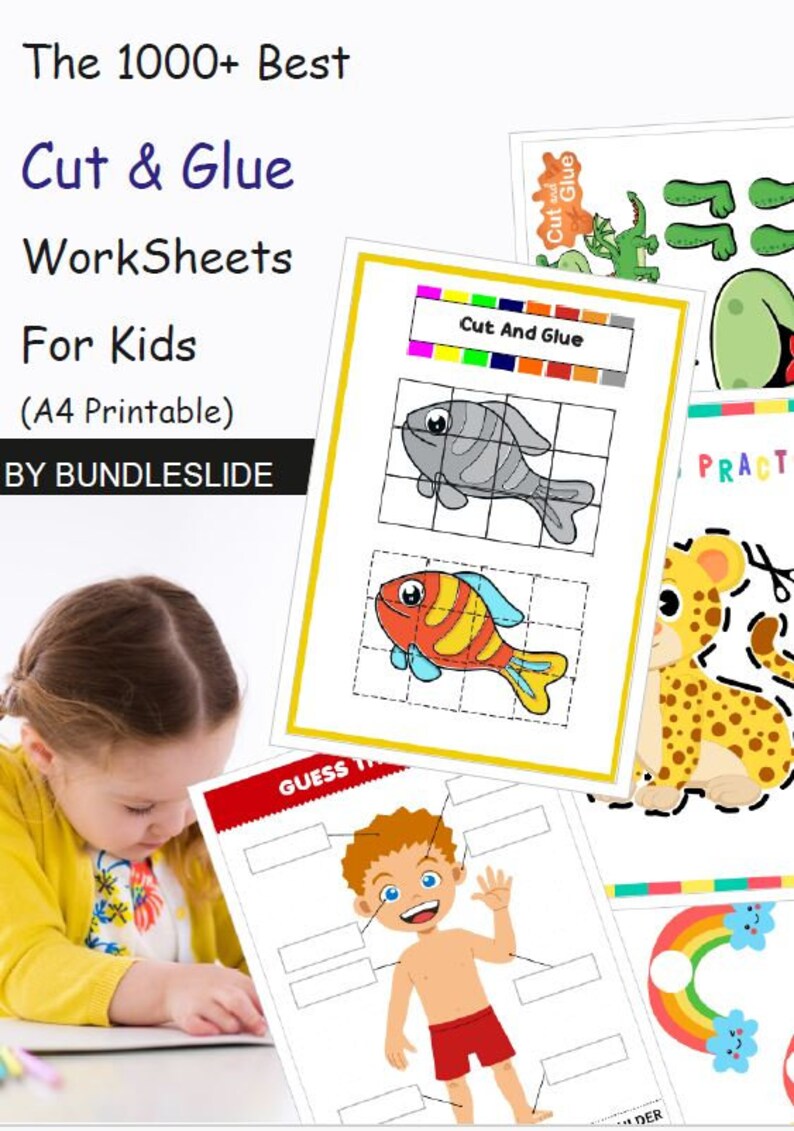 Preschool & Kindergarten Bundle Over 6000 Worksheets Covering Alphabet ...