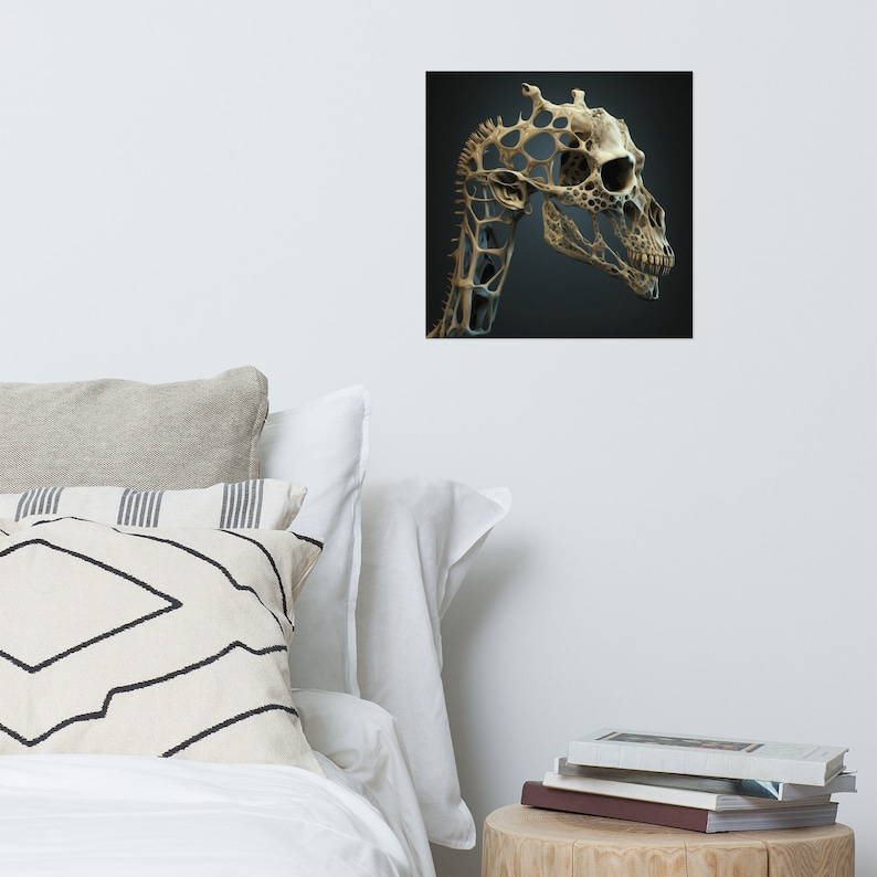 Skulls & Giraffes Art Print 7 - Animal Art - Instant Digital Download ...