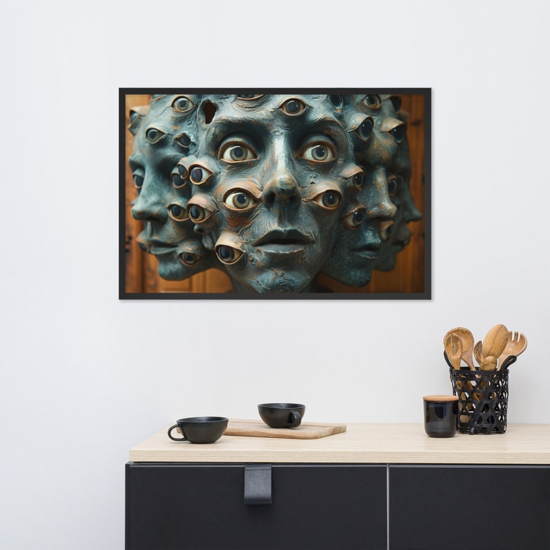 Eyeballs Everywhere Art 45 - Instant Digital Download - Eyeball - Eye ...