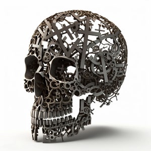 Skulls & Keys Art Print 14 - Keys and Locks - Instant Digital Download ...