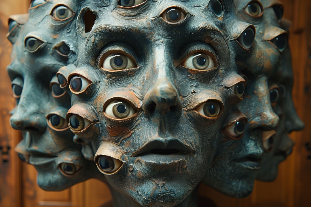 Eyeballs Everywhere Art 45 - Instant Digital Download - Eyeball - Eye ...