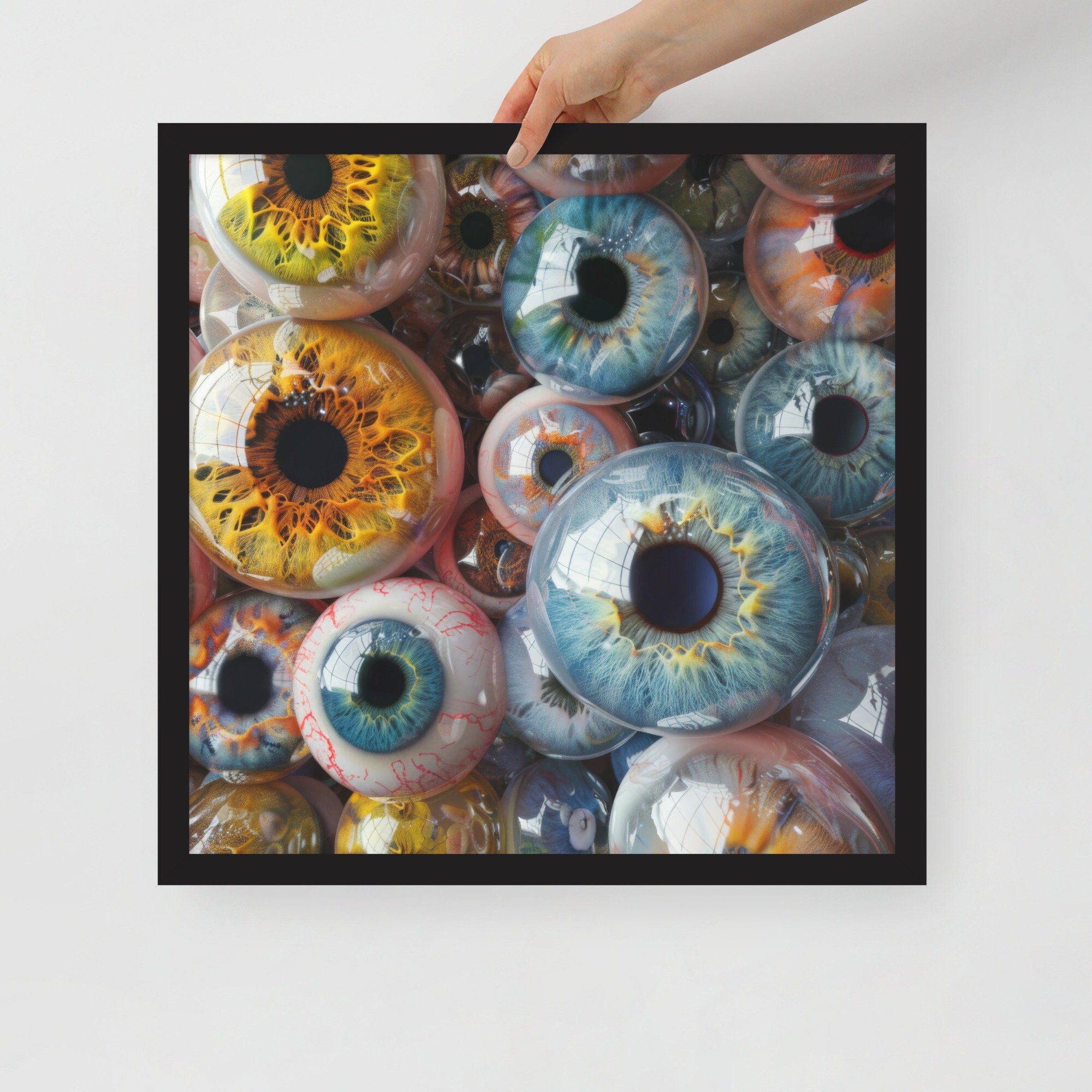 Assorted Eyeball Art 34 - Printable Wall Art - Instant Digital Download ...
