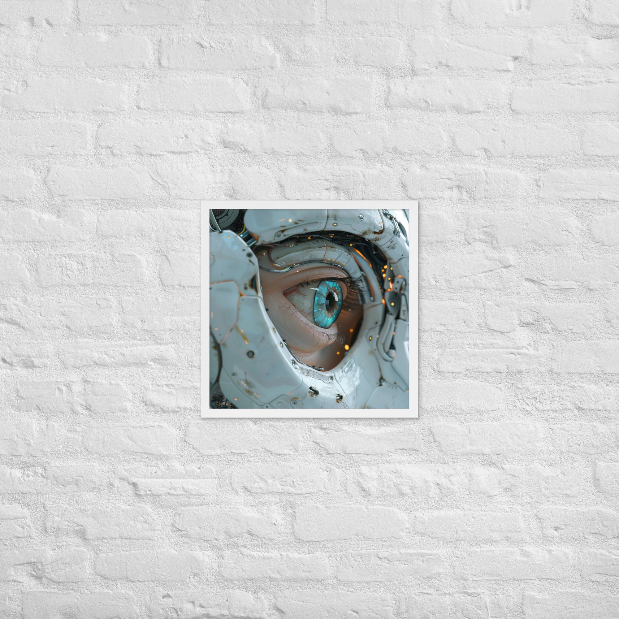Digital Robot Eye Art 48 Electronic Instant Digital Download Printable ...