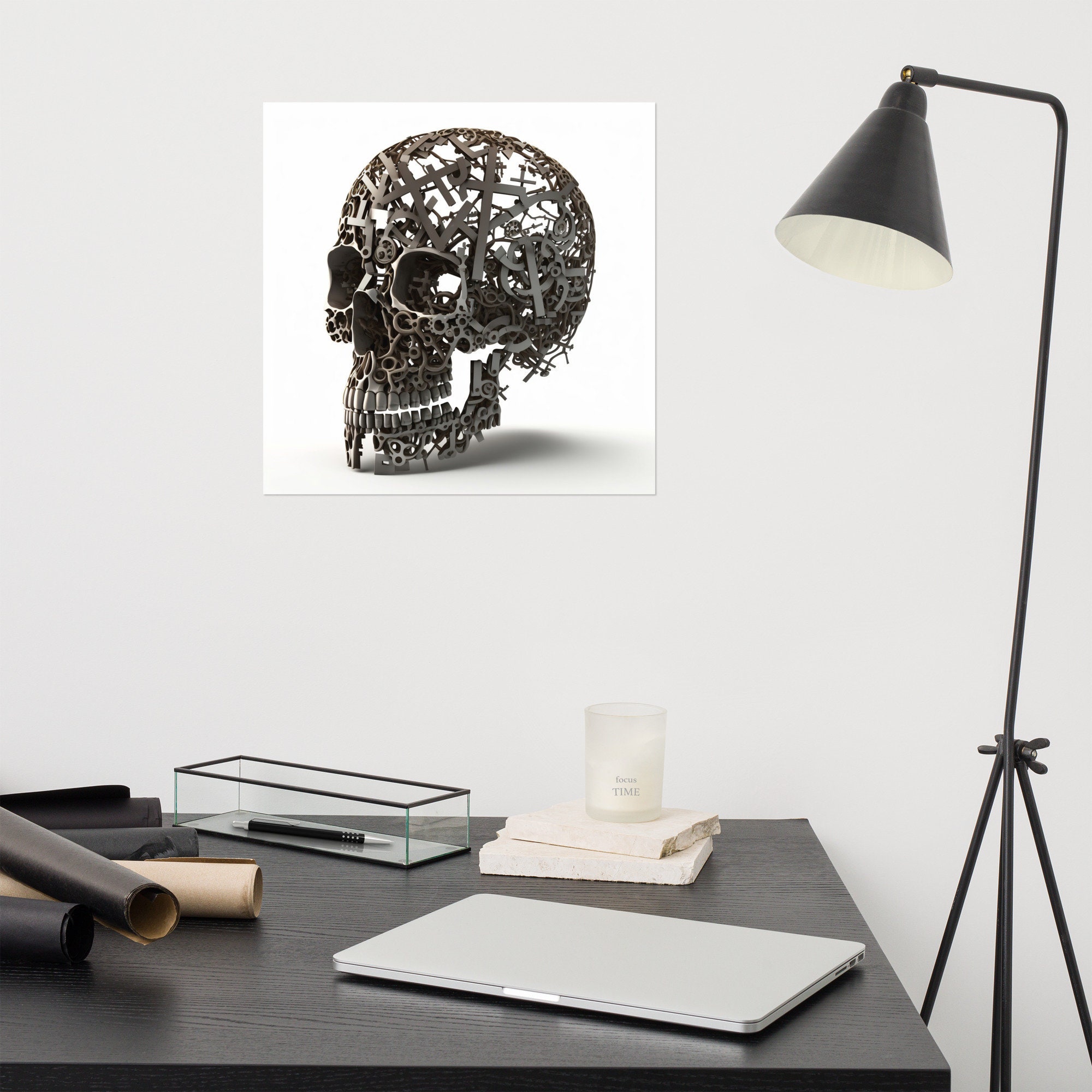 Skulls & Keys Art Print 14 - Keys and Locks - Instant Digital Download ...