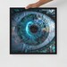 Robot Eye Art Print – Modern Electronic Eye Home Decor (digital ...