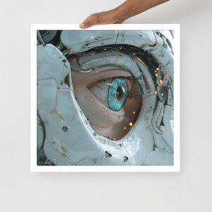 Digital Robot Eye Art 48 - Electronic - Instant Digital Download ...