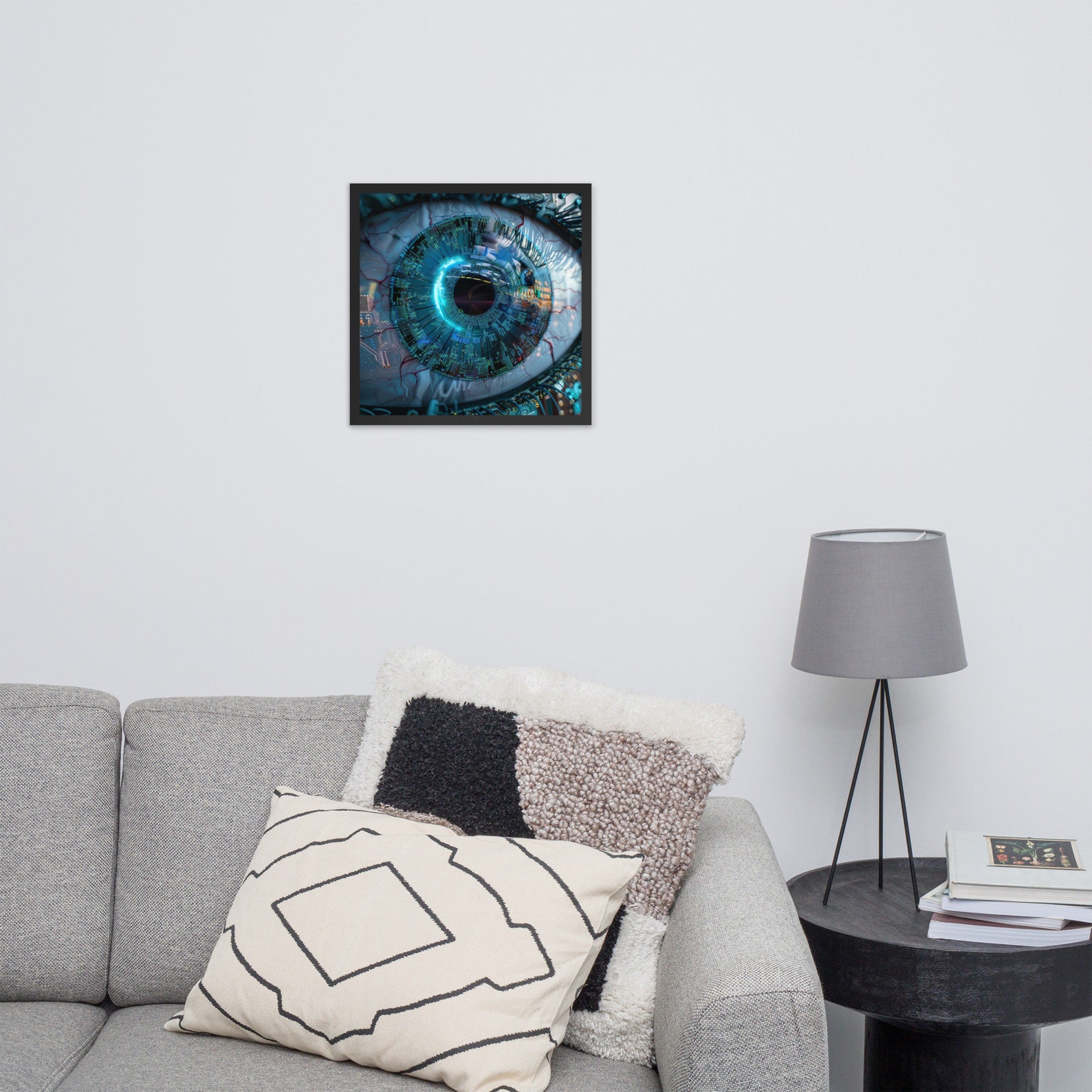 Robot Eye Art Print – Modern Electronic Eye Home Decor (digital ...