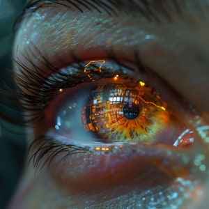 Digital Human Eye Art 54 - Electronic - Instant Digital Download ...