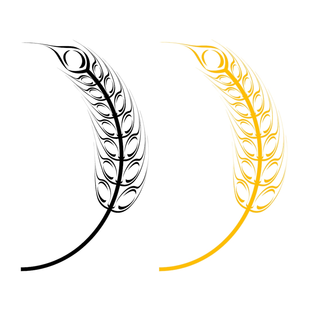 Digital imprimible svg Trigo cosecha png granjero trigo svg - Etsy México