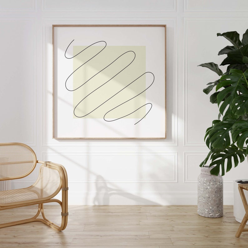 One Line Art, One Line Print, Line Wall Art, Line Wall Print ...