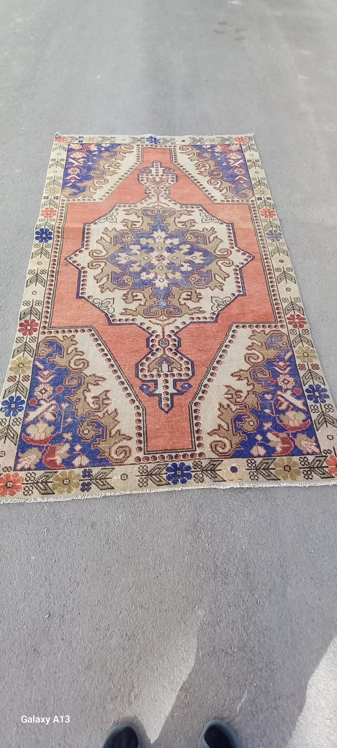 Oushak Rug 4x7, Area Rug 4x7, Turkish Rug, Vintage Rug, 4x7 Rug,wool ...