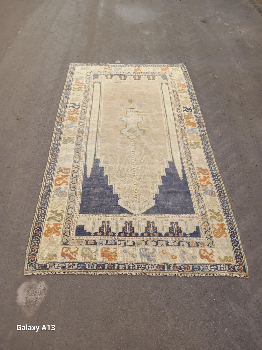 4x7 Rug,4x7 Vintage Rug,4x7 Beige Bulue Rug,bedroom Livingroom Rug,area ...