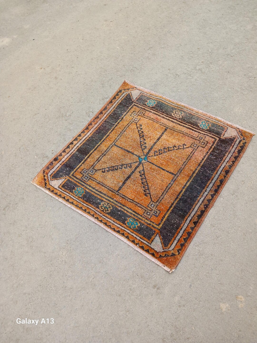 3x3 Rug,3x3 Small Rug,3x3 Vintage Rug,floor Carpet,door Mat Rug,turkish ...