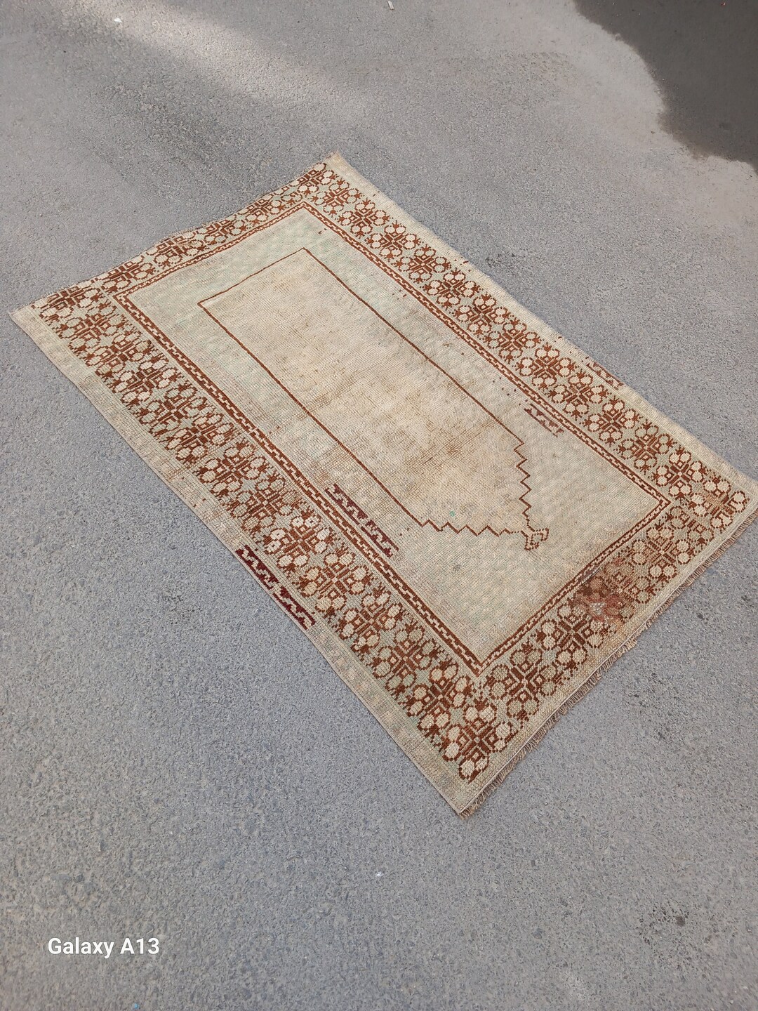 3x4 Rug Beige Brown Rug 3x4 Turkish Rug,handmade Vintage Wool Rug,3x4 ...