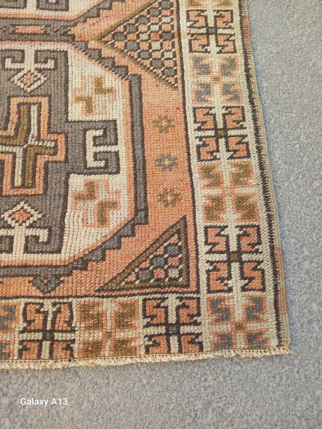 3x4 Rug Beige Brown Pink Rug 3x4 Turkish Rug,handmade Vintage Wool Rug ...