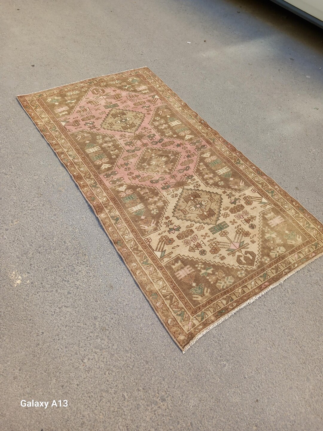 3x6 Rug,3x6 Vintage Runner Rug,3x6 Ousak Rug,vintage Wool Rug,handmade ...