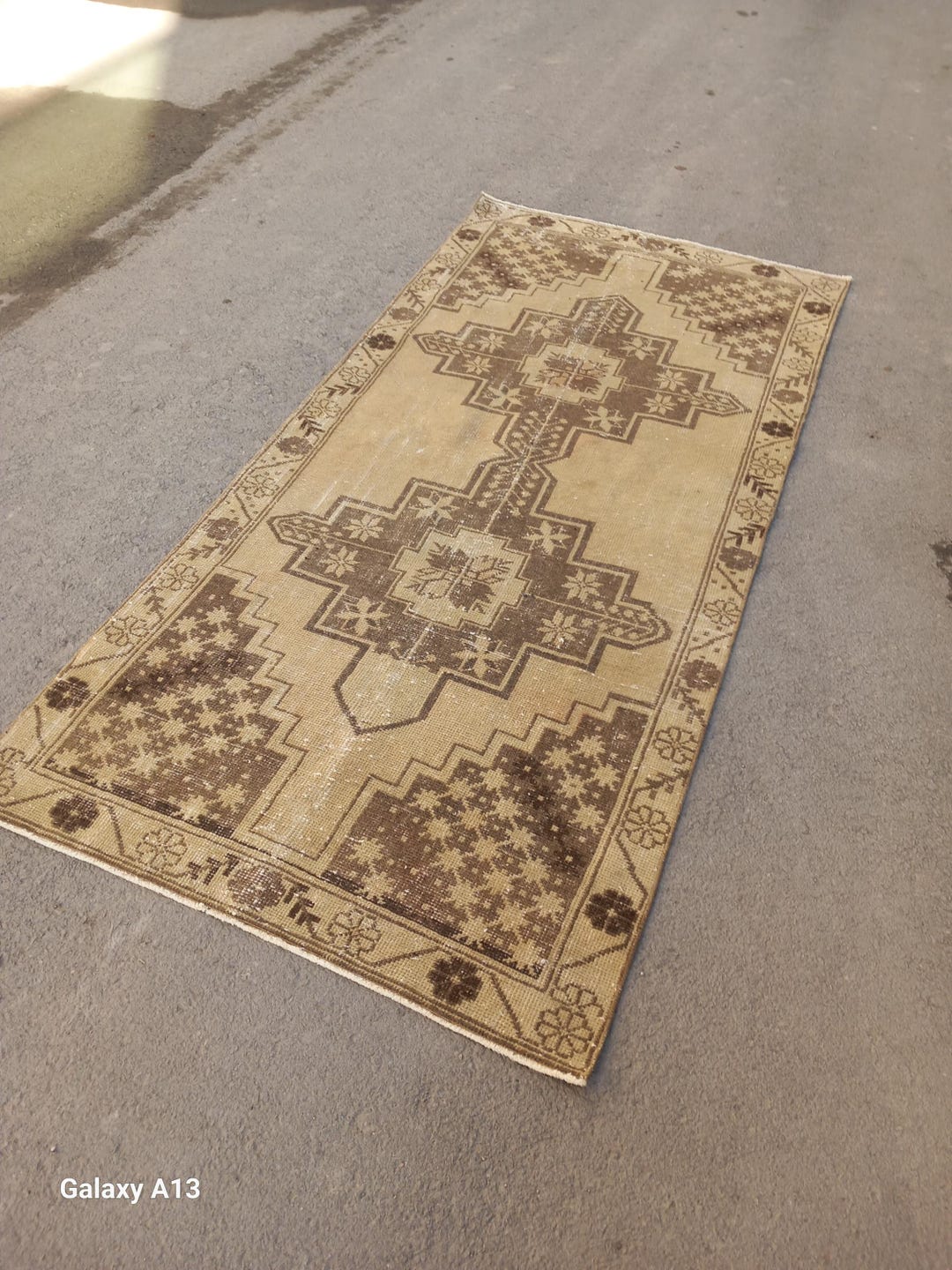 4x8 Rug,4x8 Beige Brown Rug,4x8 Vintage Rug,area Rugs,4x8 Runner Rug ...