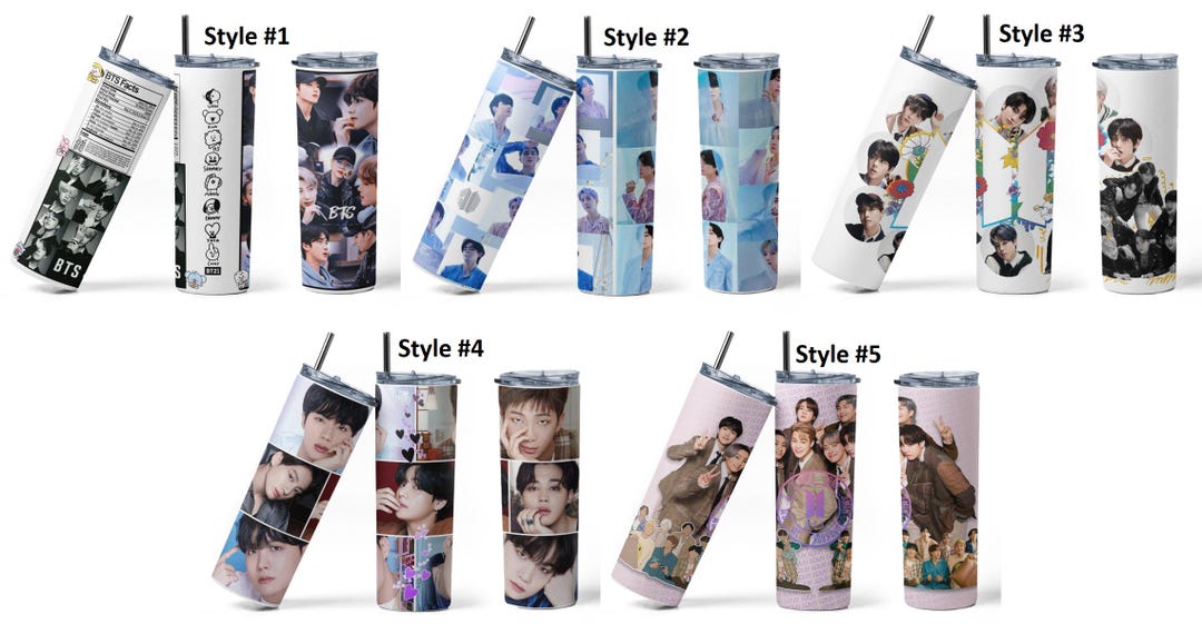 Customized Bangtan Tumbler, BTS Tumbler, BTS Tumbler Merch, Kpop ...