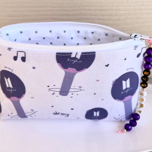 Customized BTS Army Bomb Pouch, BTS Pouch, BTS Purse, Army Light Stick Pouch - Etsy