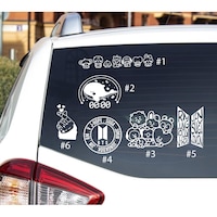 Bts Decals - Etsy