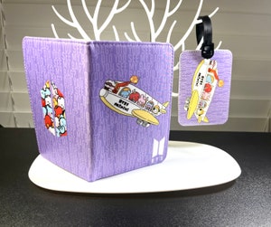 BTS BT21 Passport Holder Bts BT21 Line Passport Holder Bts Merch BTS ...