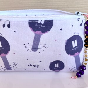 Customized BTS Army Bomb Pouch, BTS Pouch, BTS Purse, Army Light Stick Pouch - Etsy