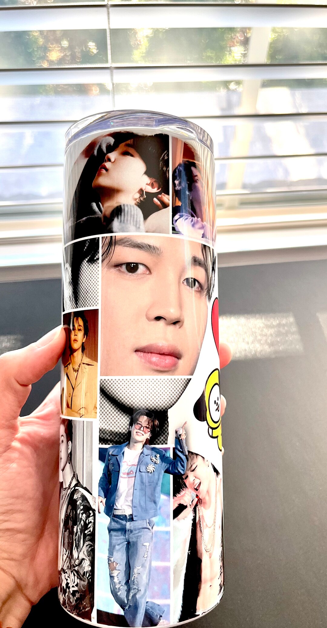 Customized Jimin Tumbler, BTS Tumbler, Jimin Tumbler, BTS Bottle, Jimin ...