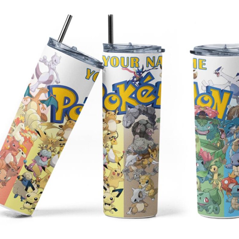 Pikachu Water Bottles - Etsy