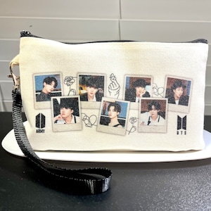 Customized BTS Make up Bag, BTS Pencil Case, BTS Pouch - Etsy