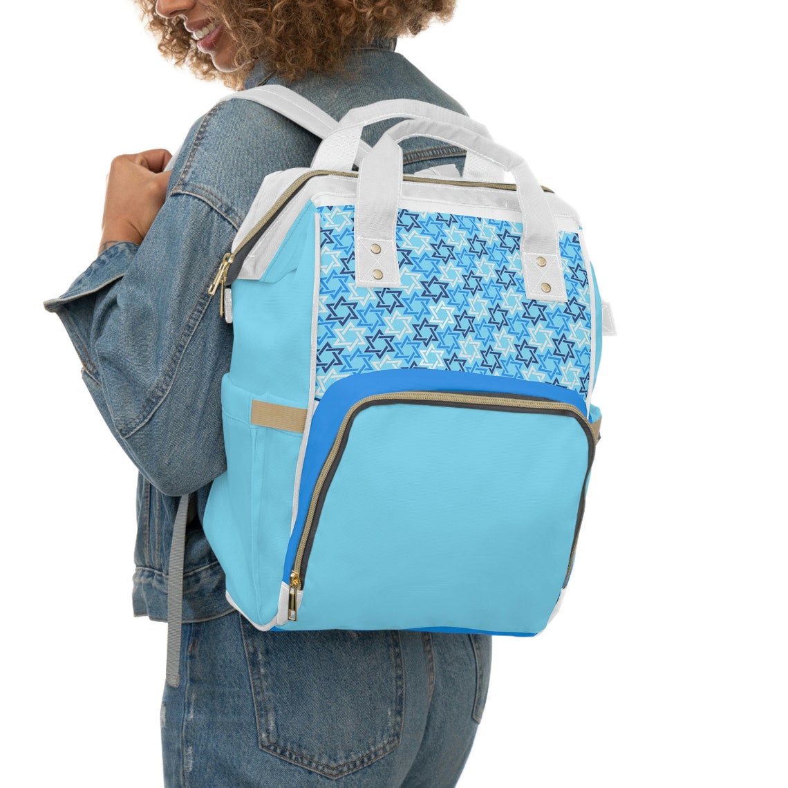 Jewish Magen David Multifunctional Diaper Backpack - Etsy