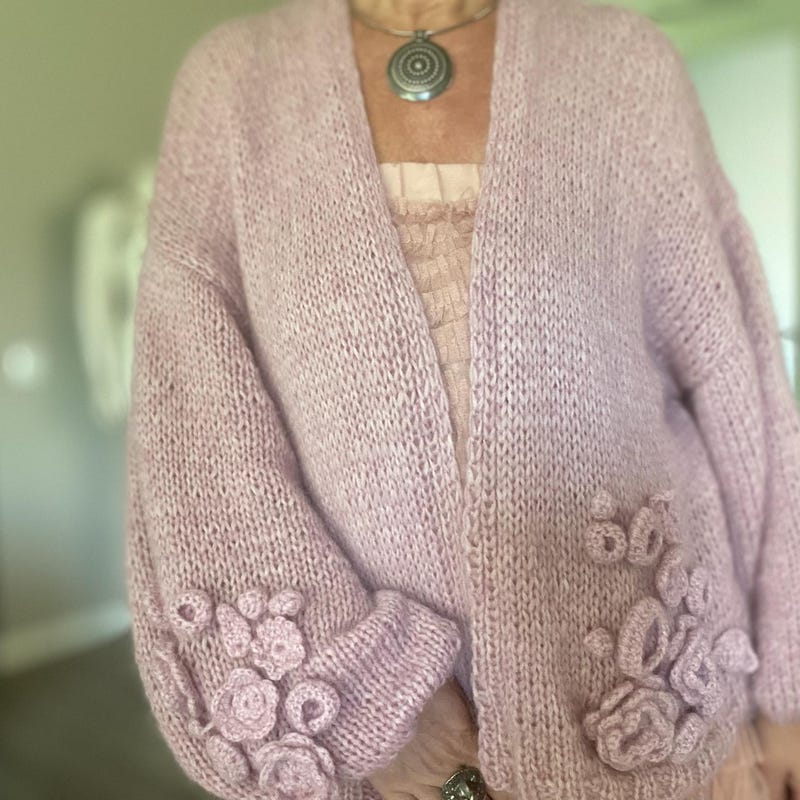 Hand Knit Cardigans - Etsy