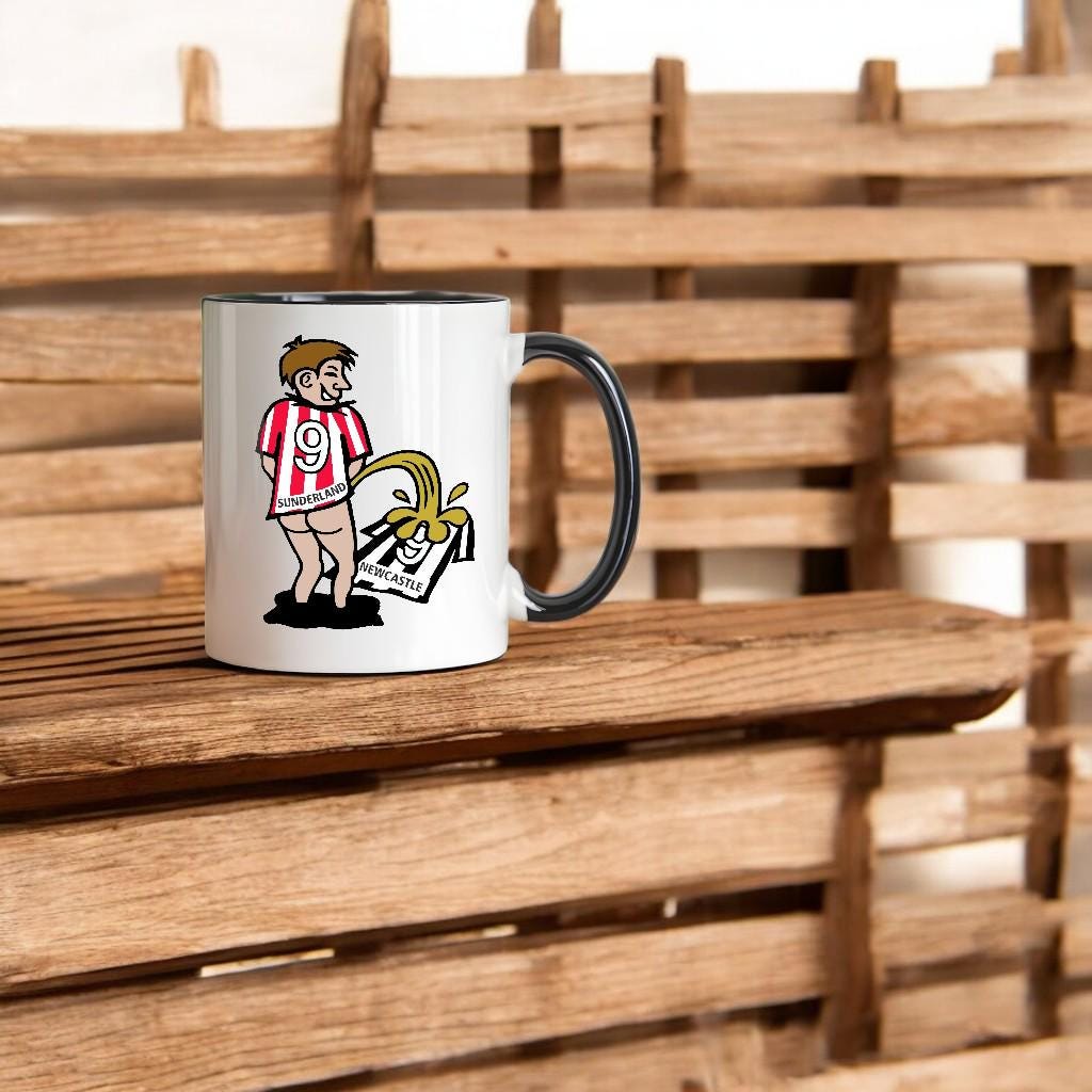 Sunderland Mug / Cup and Coaster Weeing on Newcastle - Etsy UK