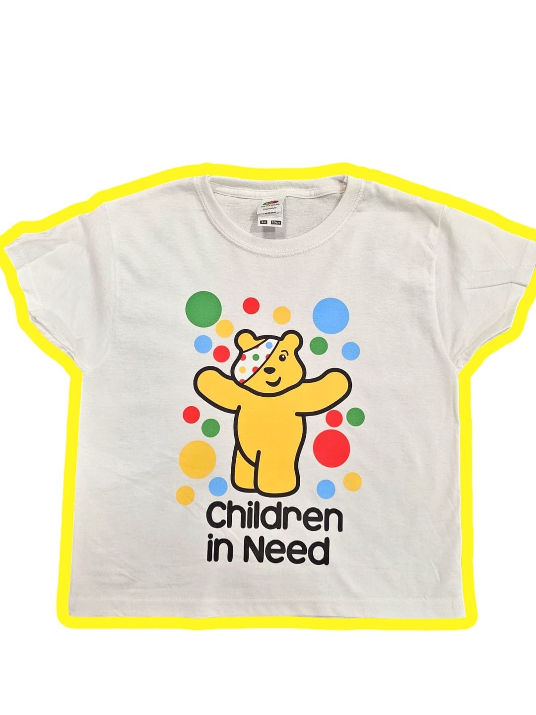 Pudsey Bear Children in Need T-shirt Kids - Etsy UK