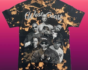 West Coast T-shirt - Etsy