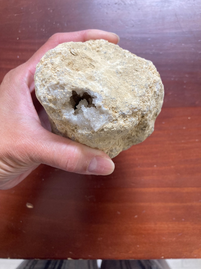 Break You Own Extra Large 5”-6” Moroccan Geodes, Raw White Quartz ...