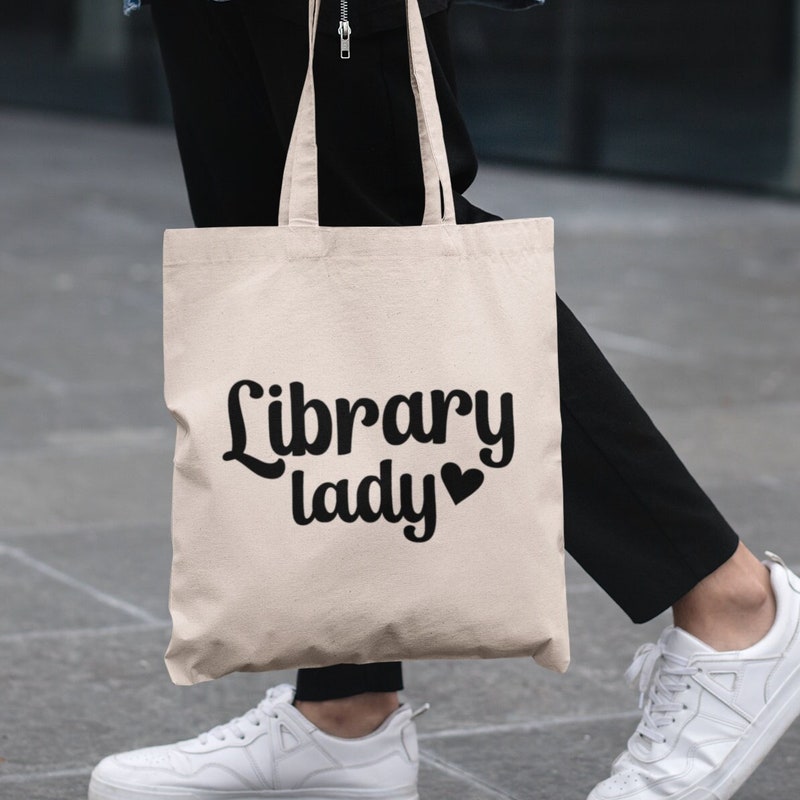 Library Book Bag - Etsy