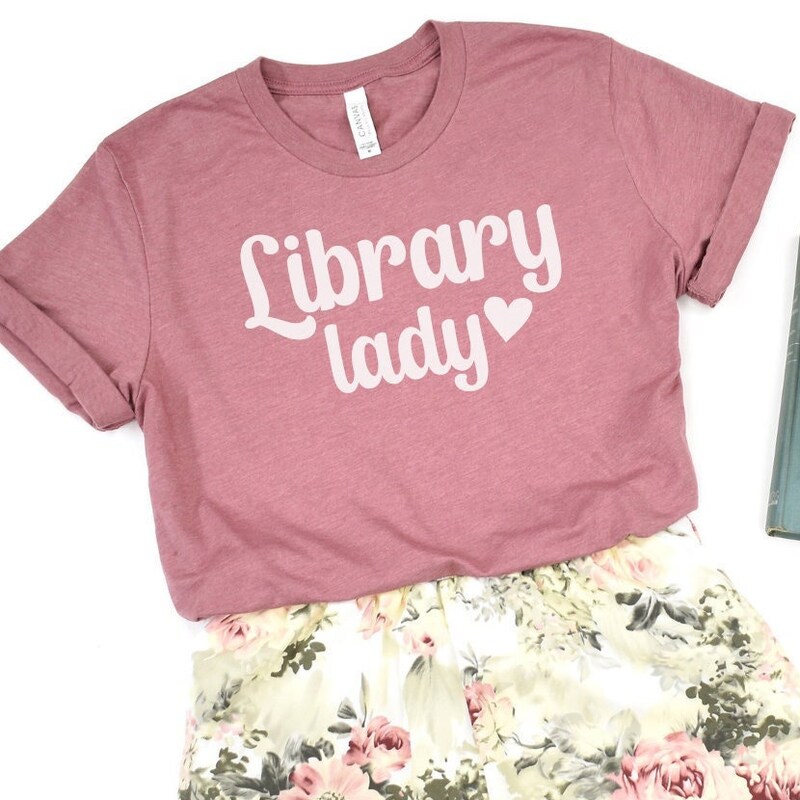 Library Shirt - Etsy
