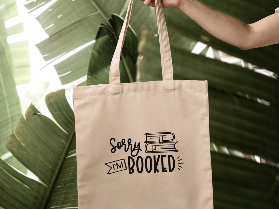 Sorry I'm Booked Tote Bag, Bookish, Book Haul Tote Bag, Library Book ... Sorry I'm Booked Tote Bag, Bookish, Book Haul Tote Bag, Library Book ...