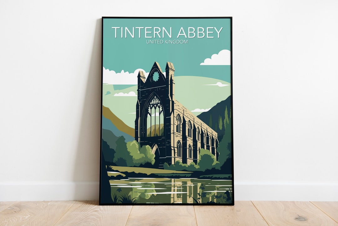 Tintern Abbey Art Print | Modern Poster | Print | Available in Many ...