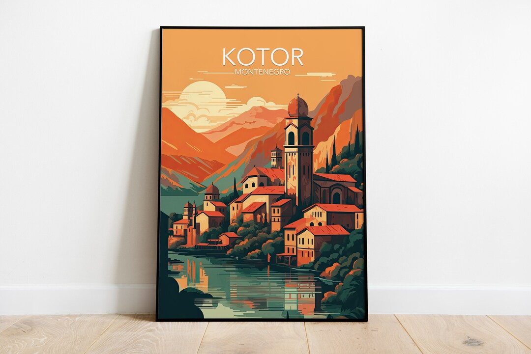 Kotor Art Print | Modern Poster | Print | Available in Many Sizes or ...