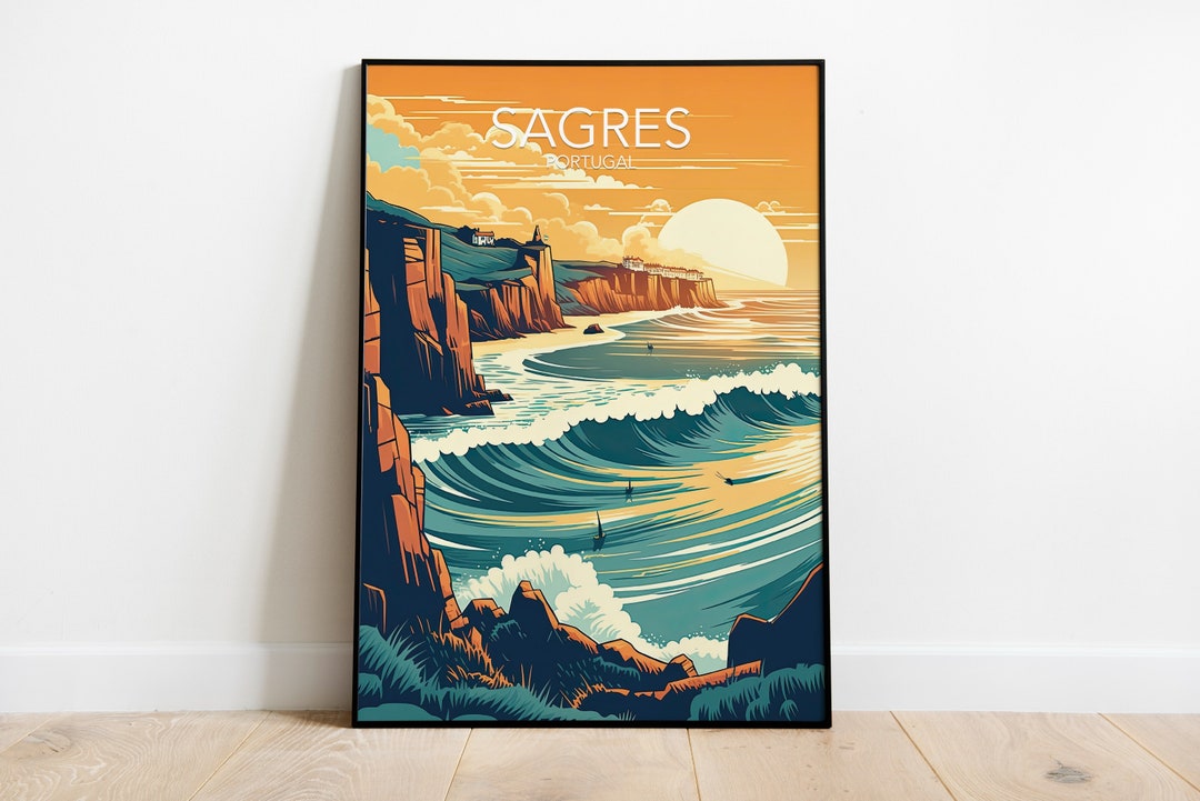 Sagres Art Print | Modern Poster | Print | Available in Many Sizes or ...