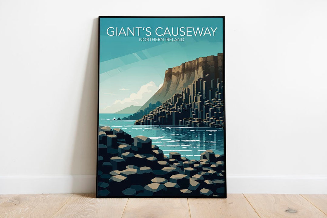 Giant's Causeway Art Print | Modern Poster | Print | Available in Many ...
